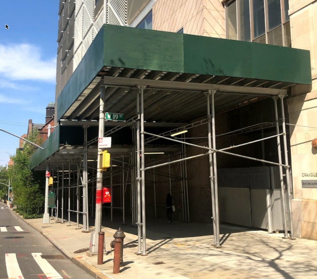 Projects Gallery - Best Sidewalk Shed & Scaffolding